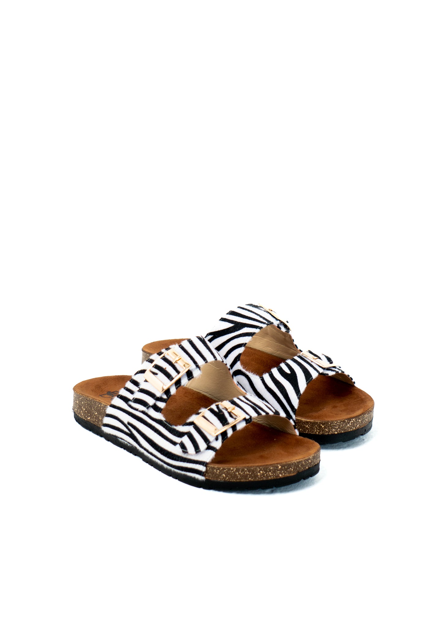 Zebra Print Slipper - Albino Zebra