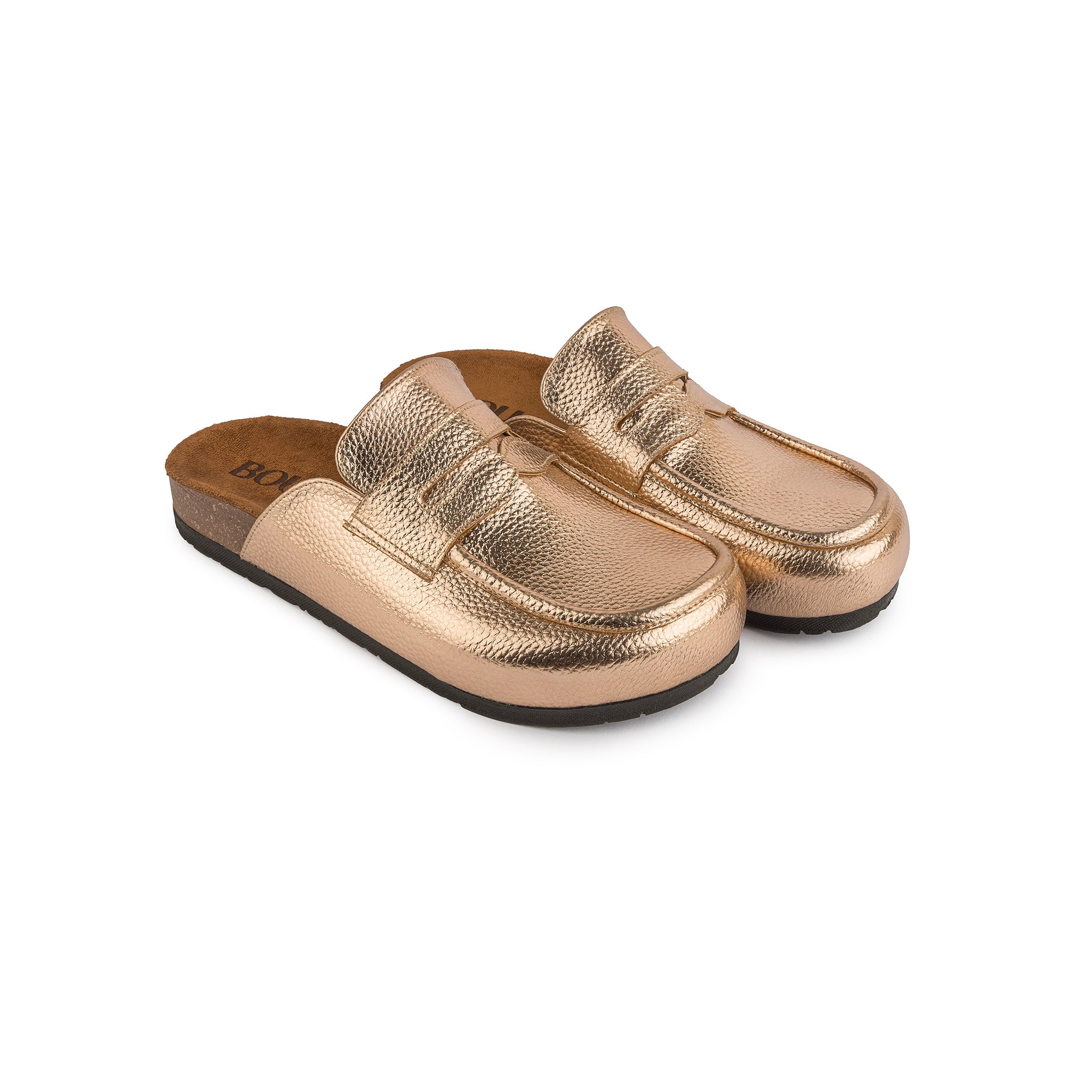 Loafer Clogs - Sunset Rose-Gold